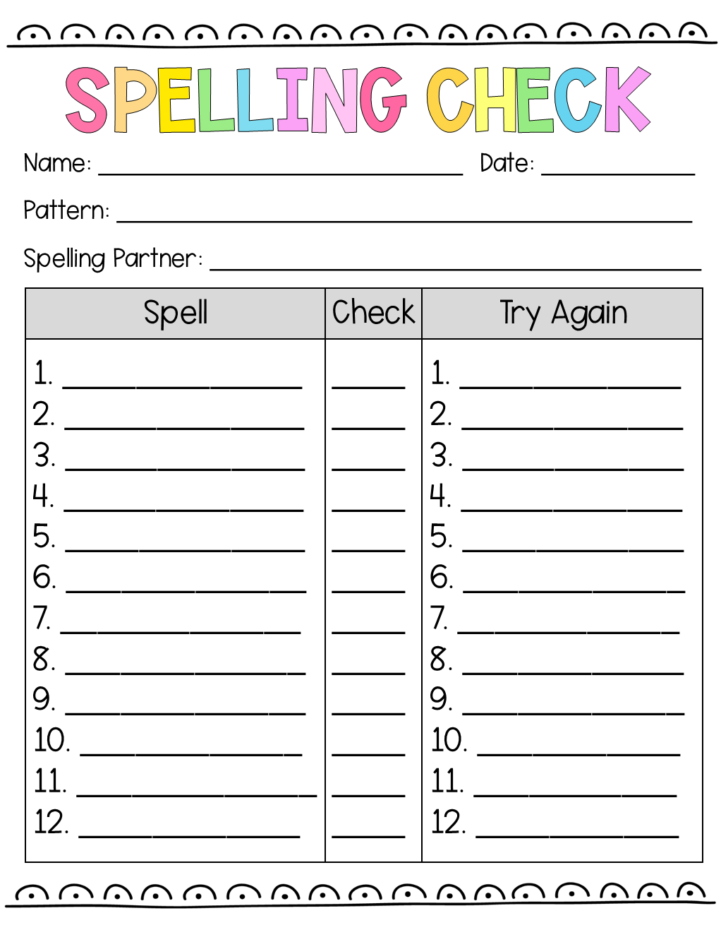 Differentiated Spelling Made Simple and FUN